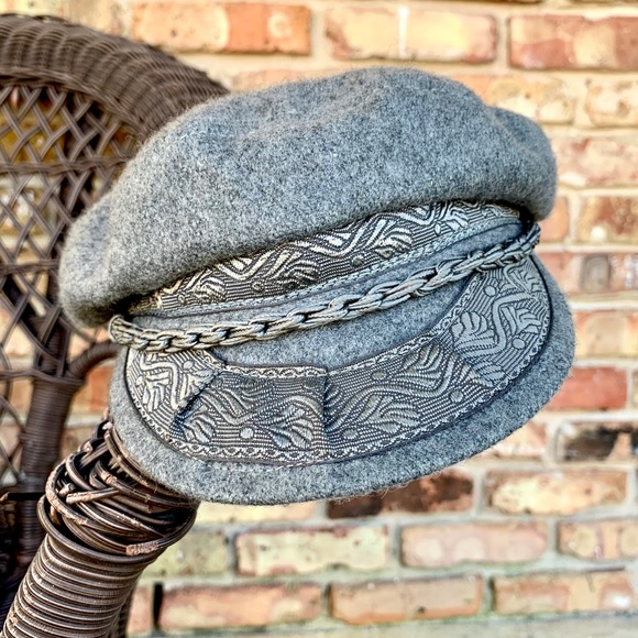 Vintage | Accessories | Vintage Greek Gray Wool Blend Santorini ...